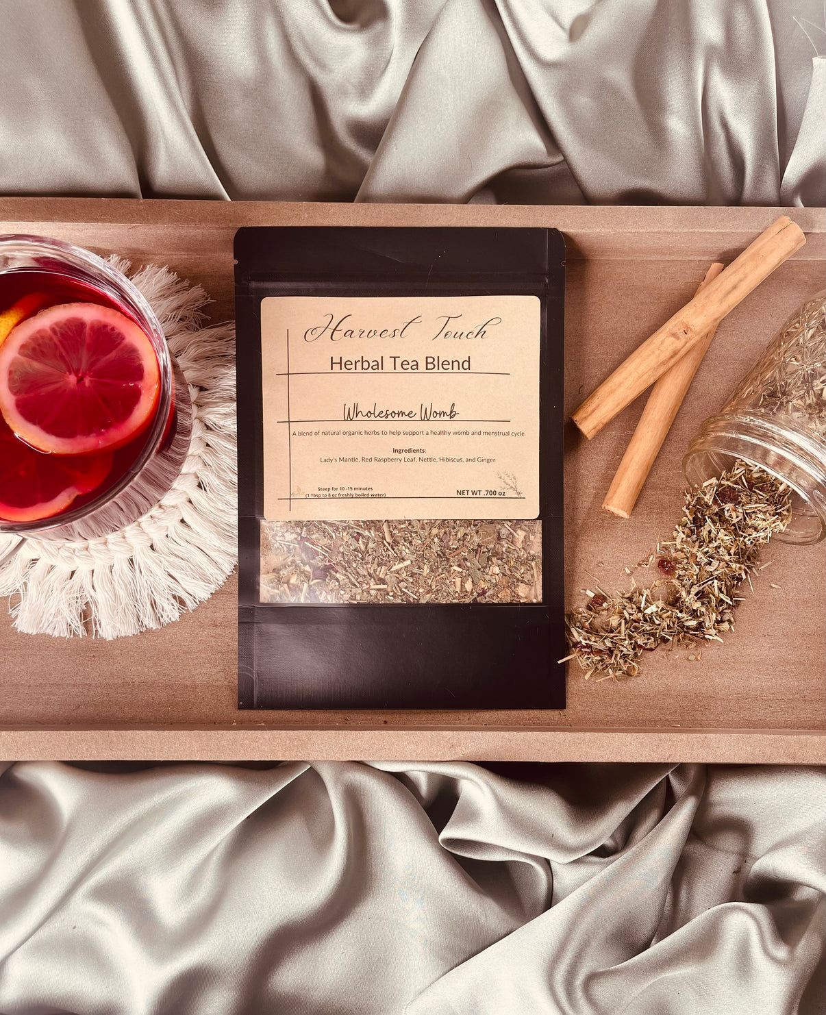 Wholesome Womb Herbal Tea – Harvest Touch